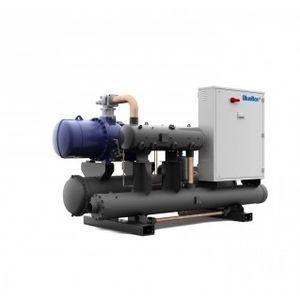 Water-cooled chiller - TETRIS W REV FC/NG - Blue Box Group - floor ...