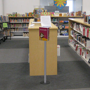 Floor-standing brochures rack - All architecture and design manufacturers