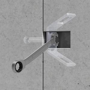 Steel anchoring system - HUC - HALFEN - for civil engineering / for facade cladding / exterior
