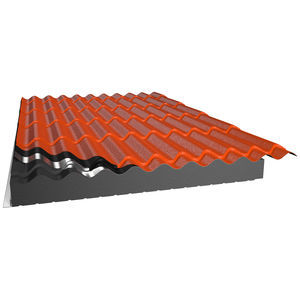 Facade cladding sandwich panel - CoverPiù - ONDULIT ITALIANA - for ...