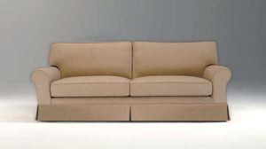 Traditional sofa - RUBENS - APULIA HOME DECOR - fabric / beige / 3-seater