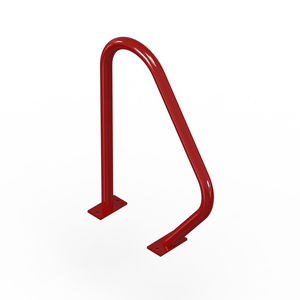 Floor-mounted bike rack - OPAL - Madrax/Thomas Steele - galvanised ...
