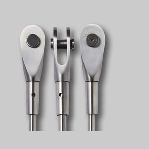 Stainless steel turnbuckle - SC460 - Macalloy - for metal cable / for ...