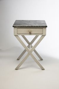 Traditional side table - GUSTAVIA - PROVENCE & FILS - wooden / half ...