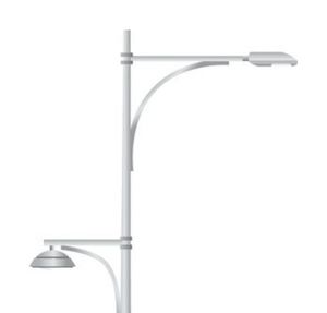 Urban lamp post - LIBRA - Simon Lighting - contemporary / steel / LED