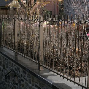 Fence with bars - WOVEN 5350 - BATTIG DESIGN - garden / aluminum ...