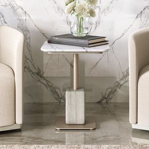 Contemporary side table - RUMBA 101 - Adriana Hoyos - marble ...
