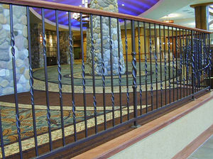 Metal railing - 43108 - Couturier Iron Craft - perforated sheet metal ...