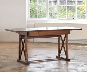 Contemporary desk - CATEAU - William Yeoward - wooden / panel end