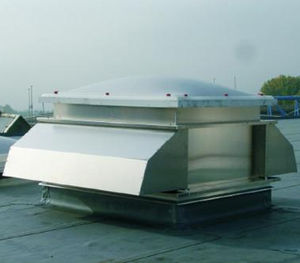 Aluminum smoke vent - SMOKELIGHT - AIRSUN - for facade