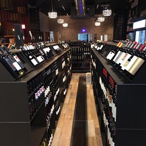 Steel bottle rack - ESIGO 2 NET EWS3 - ESIGO - wall-mounted / free ...