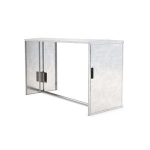 Secure cycle shelter - BikeBox 1 G - wsm Raumsysteme - modular ...