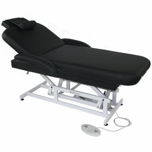 Fixed massage table - SOLTERRA - Touch America - teak / foam / height ...