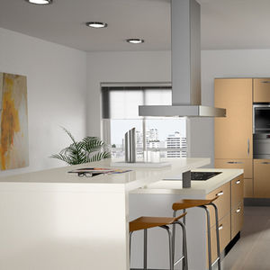 Quartz composite countertop - PERLINO - COMPAC The Surfaces Company ...