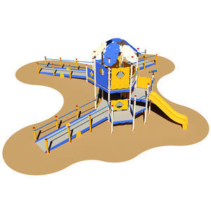 Playground structure - SPLASH - Dimo Group Srl - public / aluminum ...