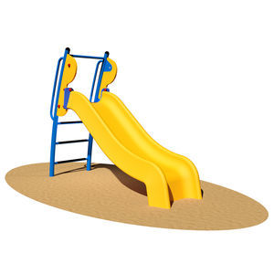 Upright slide - JUMA WOOD - Dimo Group Srl - for playground / stainless ...