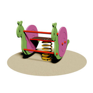 Galvanised steel spring rocker - APPLE - Dimo Group Srl - polyethylene ...