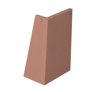 Edge roof tile - CLOAK VERGE - Marley - clay / red / brown