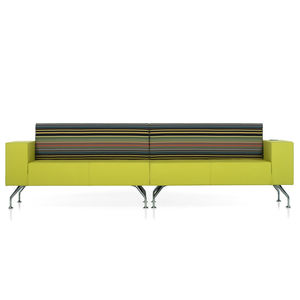 Modular upholstered bench - PERIMETER - Orange Box - contemporary ...
