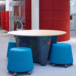 Contemporary conference table - CONVO - Orange Box - wooden ...