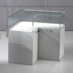 Contemporary display case - QF/CA - Italvetrine - tempered glass ...
