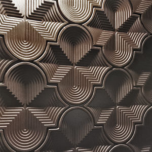 Concrete tile - FLORA HEX - Daniel Ogassian - 3D / indoor / wall