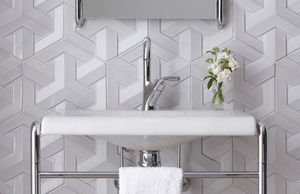 Ceramic tile - PENTA 3D - Daniel Ogassian - 3D / indoor / wall