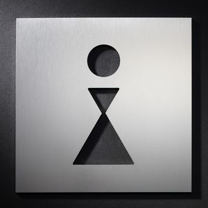 Walk-in door pictogram - All architecture and design manufacturers