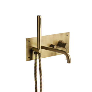 Shower mixer tap - MD SLEEK - ex.t - wall-mounted / chromed metal ...