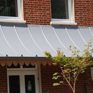 Copper roofing - DUNSTAN HOUSE - Peters Roofing - metal look / standing ...