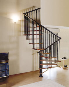 Square spiral staircase - All architecture and design manufacturers