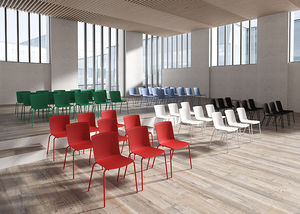 Contemporary chair - CAPPA - Forma 5 - polyamide / commercial / tablet