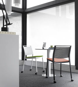 Contemporary visitor chair - GLOVE - Forma 5 - indoor / polypropylene ...