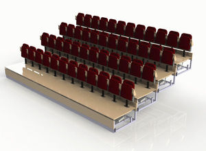 Retractable auditorium seating - All architecture and design manufacturers