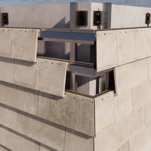 Ceramic facade system - RUSTIKOTTA CLASSIC - Tempio - aluminum ...