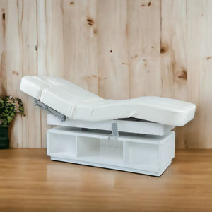 Electric massage table - FIRST CLASS - Iso Benessere® - wooden / with ...