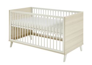 Single baby bed - FRESH - Geuther - contemporary / beech / lacquered wood