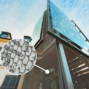 Diamond-shaped wire mesh, Lozenge mesh wire mesh - All architecture and ...