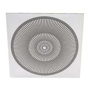 Floor air diffuser - MINOPAB - SCHAKO KG - rectangular