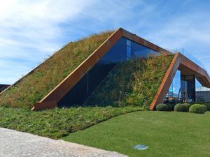 Extensive green roof system - BEE PASTURE - ZinCo GmbH - flat