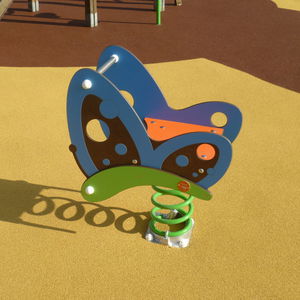 Metal spring rocker - COXY - Transalp - laminated material / transport ...