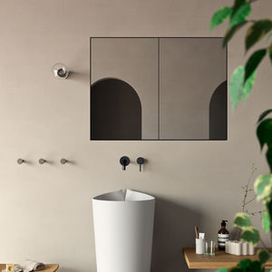 Wall-mounted mirror - HALO - Rexa Design - commercial / contemporary ...