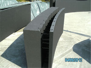 Polystyrene shuttering block, Polystyrene formwork block - All ...
