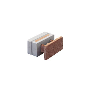Expanded polystyrene (EPS) formwork block - HI 40/15+21 - FIXOLITE ...