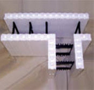 Polystyrene formwork block - ICF 90º XL CORNER REVERSIBLE - amvicsystem ...