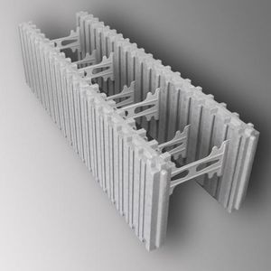 Expanded polystyrene (EPS) formwork block - MCF 1/50 - izodom 2000 ...