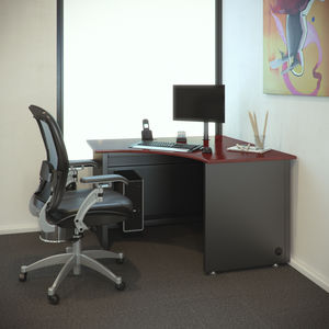 Executive desk - L SHAPED - Versa Products - contemporary / wooden ...