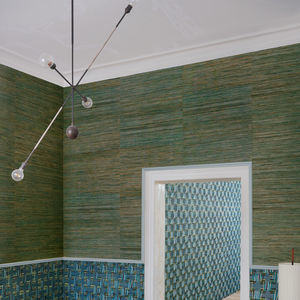 Wall-covering on non-woven backing - WAFFLE WEAVE - ARTE - interior ...