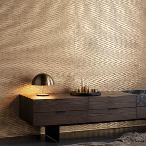 Wall-covering on non-woven backing - WAFFLE WEAVE - ARTE - interior ...
