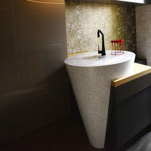 Solid Surface countertop - QUARRY OYSTER TO310 - Staron Solid Surfaces ...